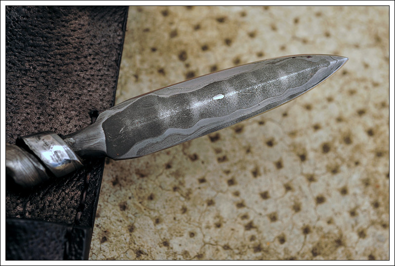 A San Mai Carving Knife and a Damascus French Nail Knife - Show and ...