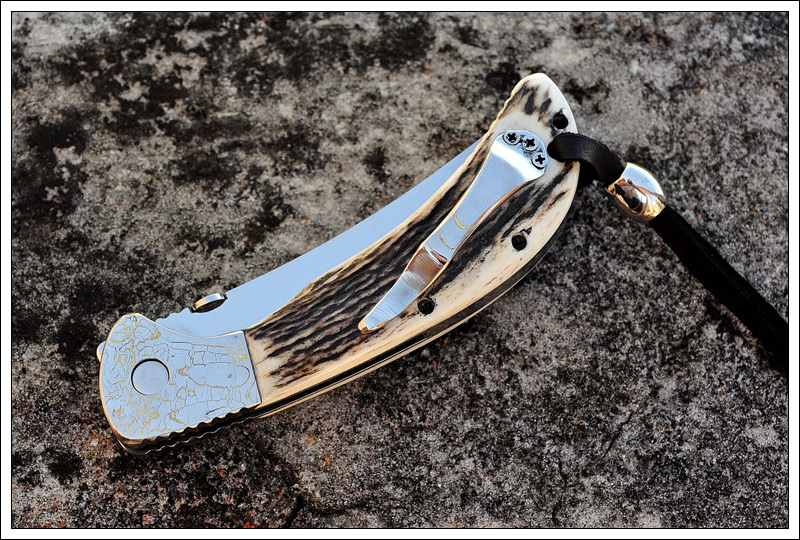 Customized Emerson Persian (Mokume and Stag) | BladeForums.com