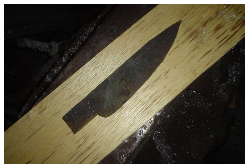 Knifemaking - Making a Motorcycle Chain San Mai Damascus Knife ...